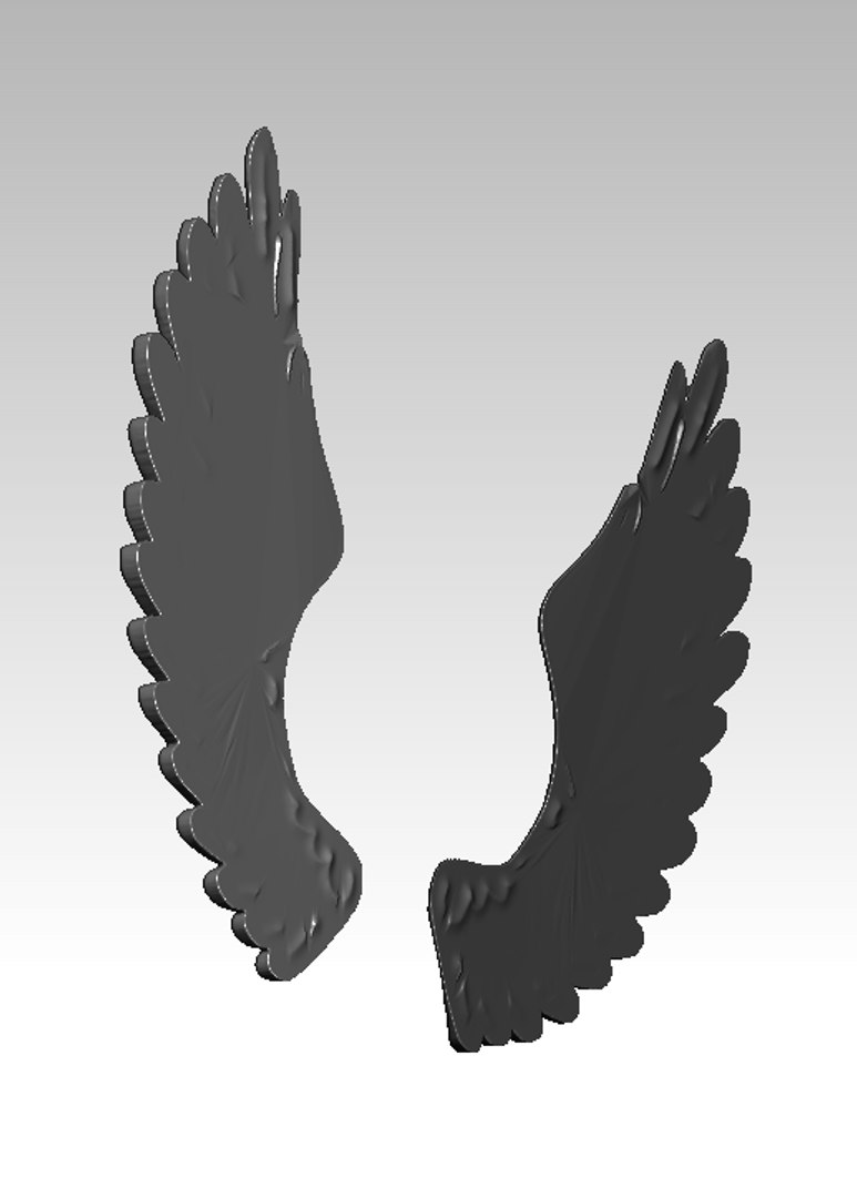 Wing Stl 3D - TurboSquid 1483407