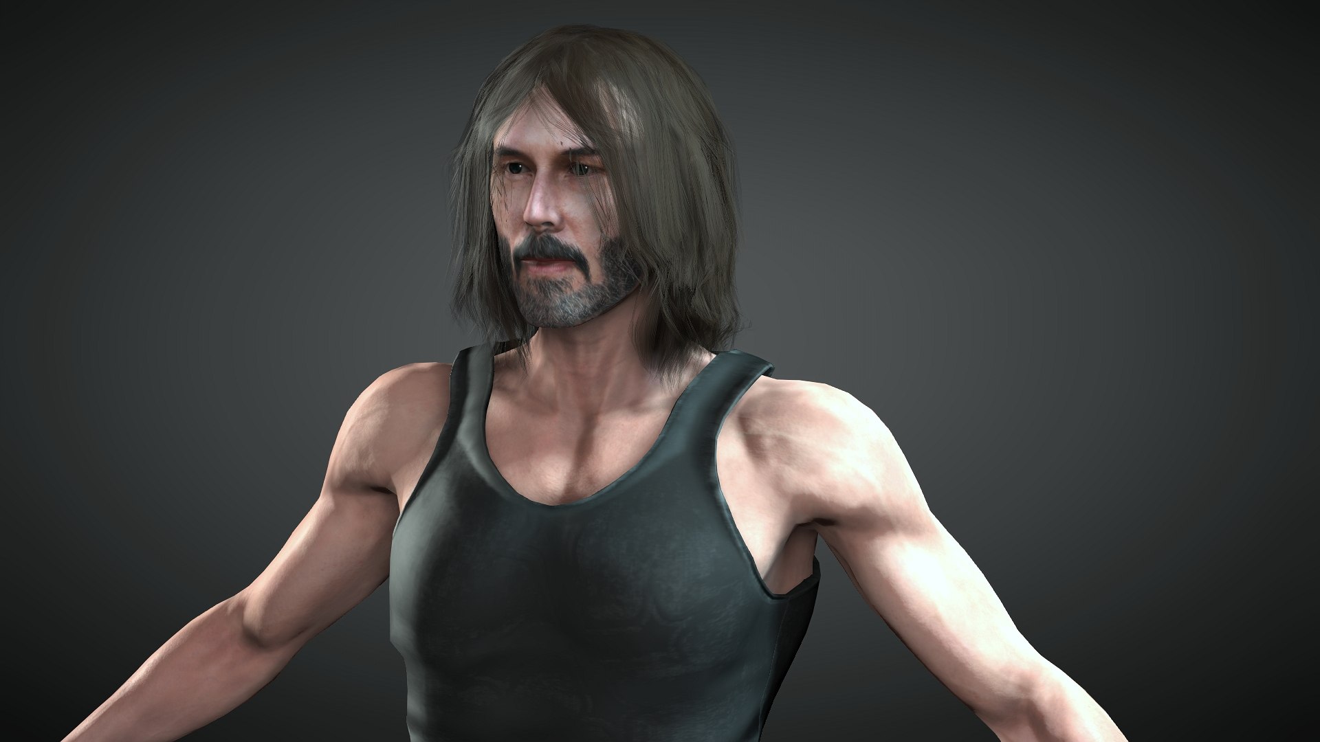 Keanou Reeves 3D Model - TurboSquid 1786305