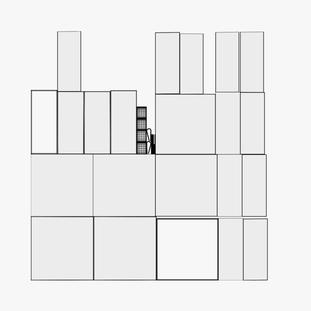 Basic Slide Box - Geometry Only No Textures No Materials 3D Model ...