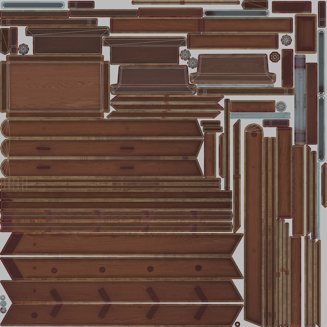 Step Ladder Folding Wooden 3D Model - TurboSquid 2364967