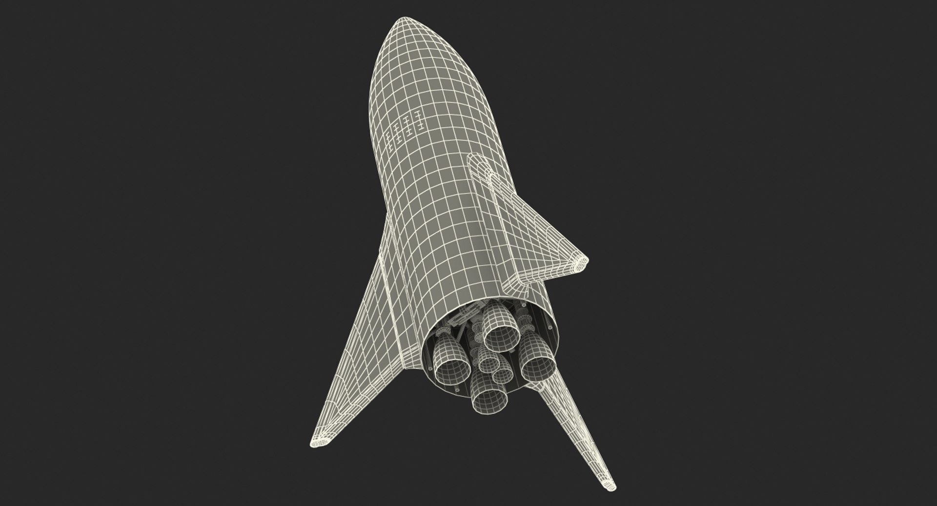 Starship spaceship model - TurboSquid 1393633