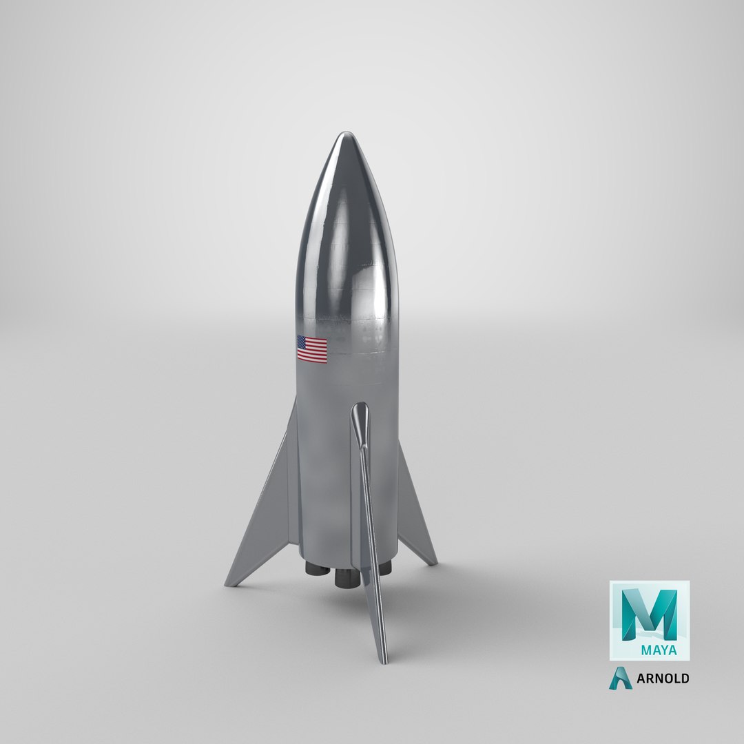 Starship Spaceship Model - TurboSquid 1393633