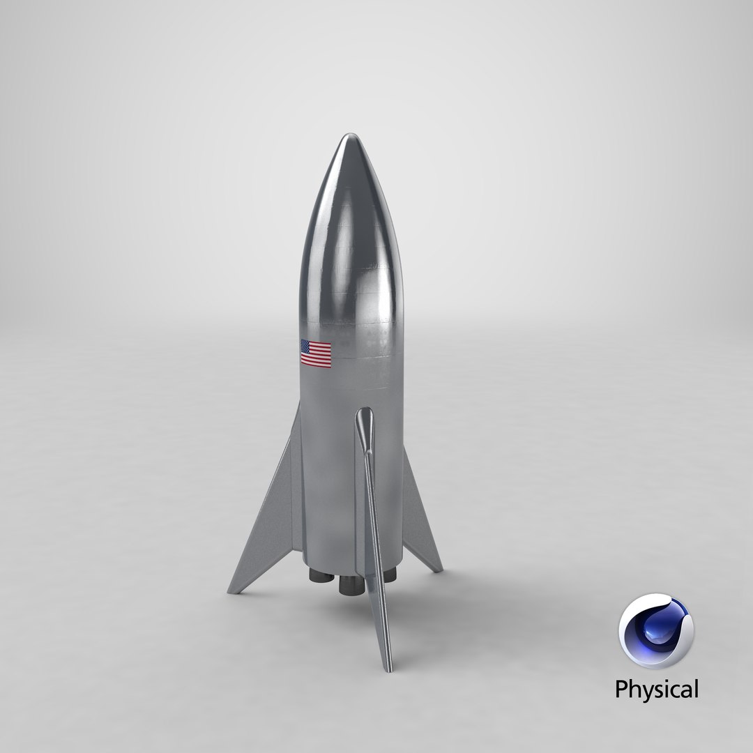 Starship spaceship model - TurboSquid 1393633