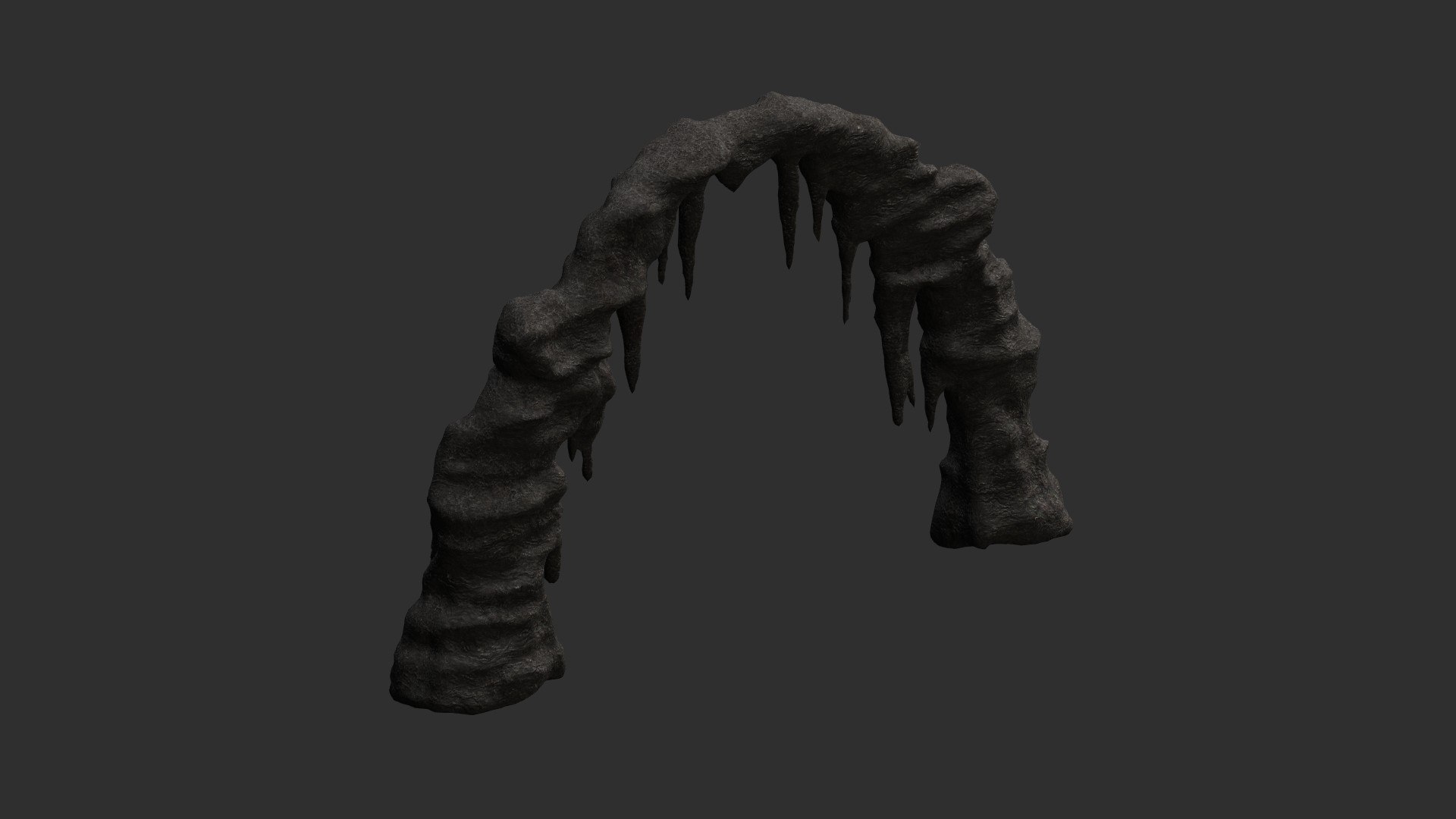 3D Model Cave Rock L - Base - TurboSquid 1947356