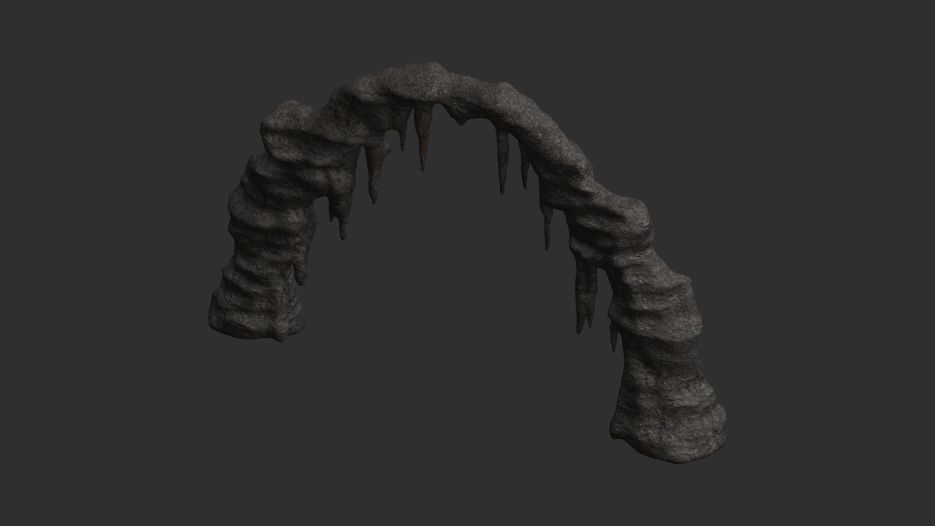 3D Model Cave Rock L - Base - TurboSquid 1947356