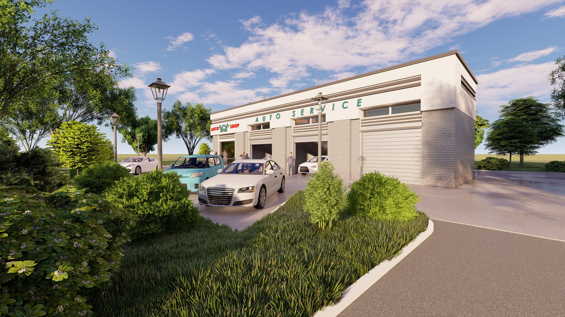 Car Service Auto Parts 3D Model - TurboSquid 1711969