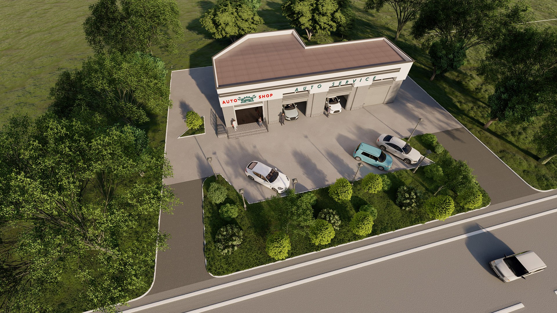 Car Service Auto Parts 3D Model - TurboSquid 1711969