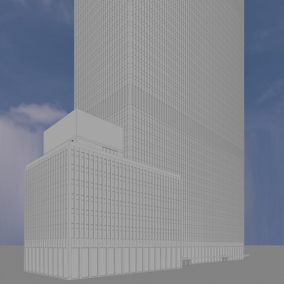 3D 1251 Exxon Building - TurboSquid 1611920