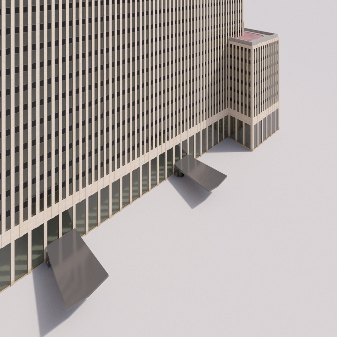 3D 1251 Exxon Building - TurboSquid 1611920
