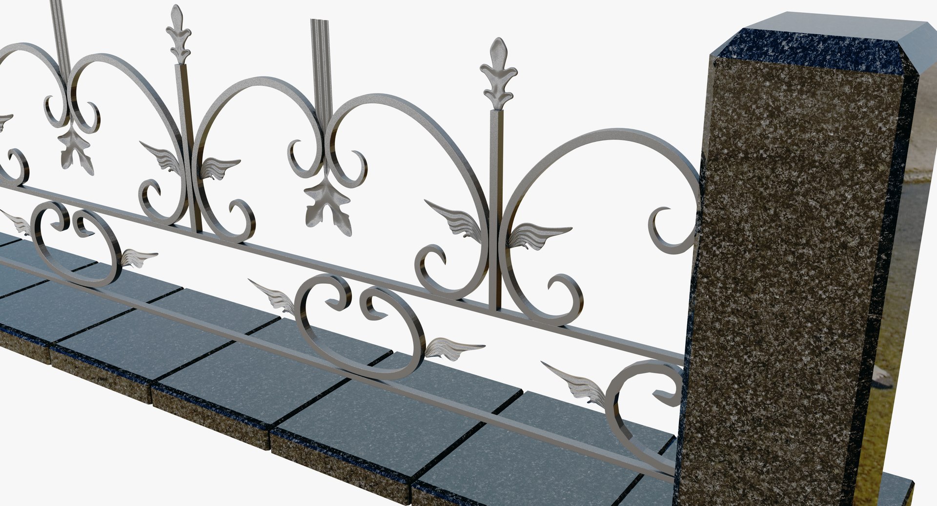 Forged Fence Dxf Free