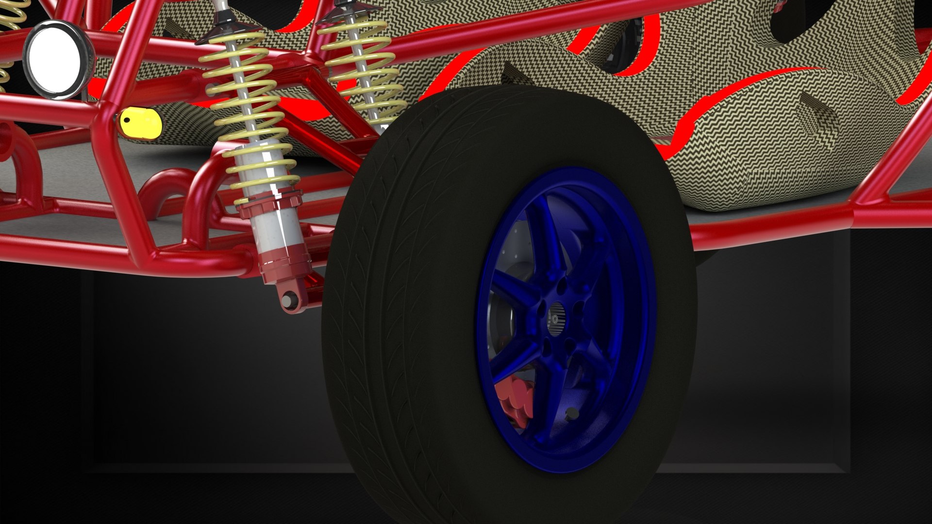3D Buggy Frame Design - TurboSquid 2354907