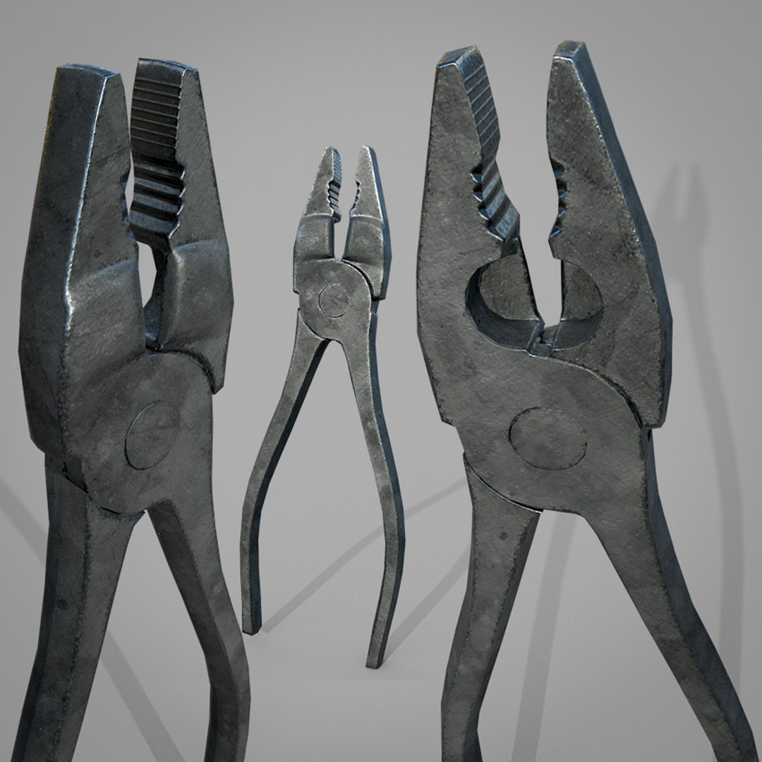 Pliers 3D Model - TurboSquid 1565263