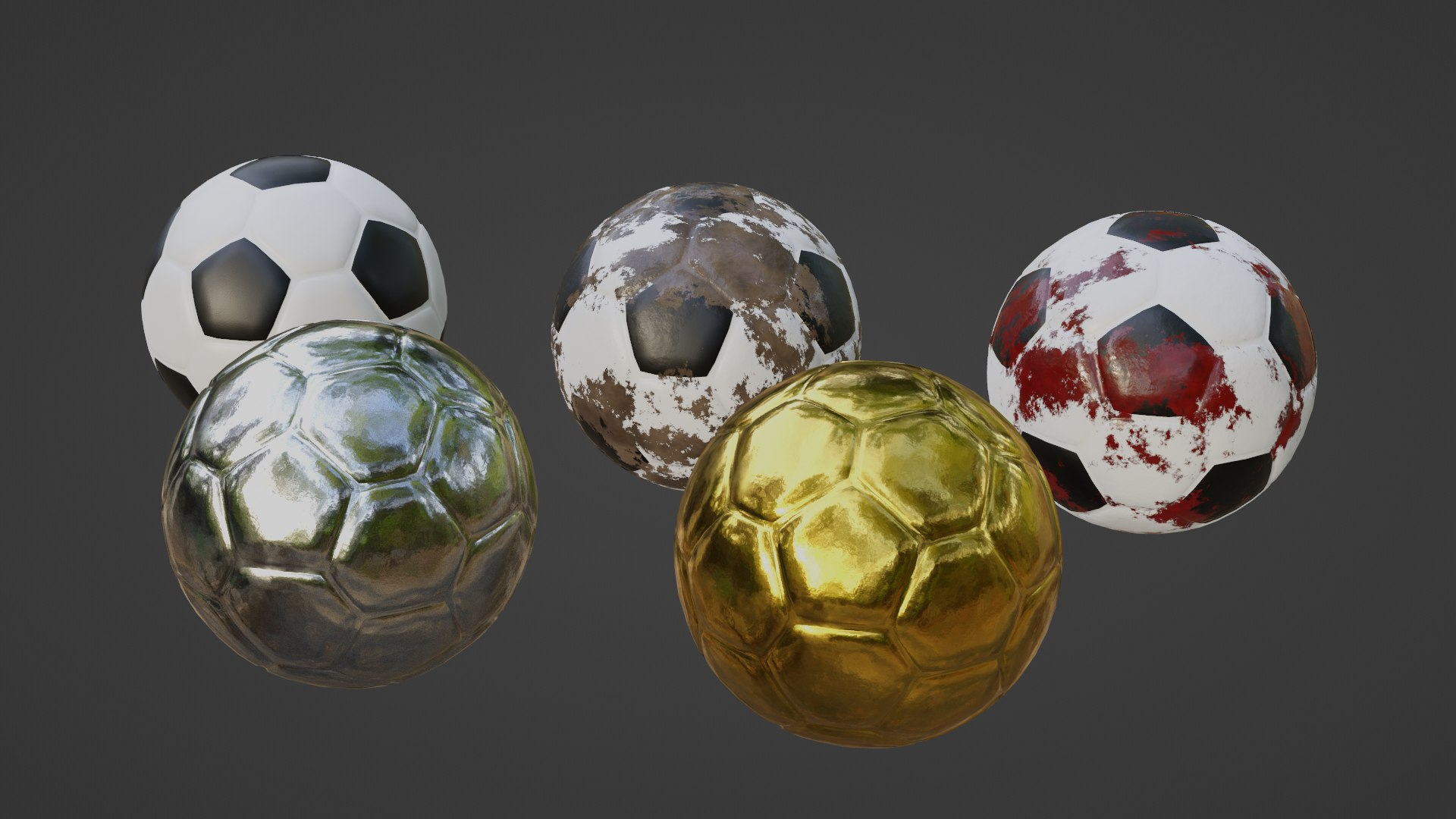 Soccer Balls Model - TurboSquid 2092628
