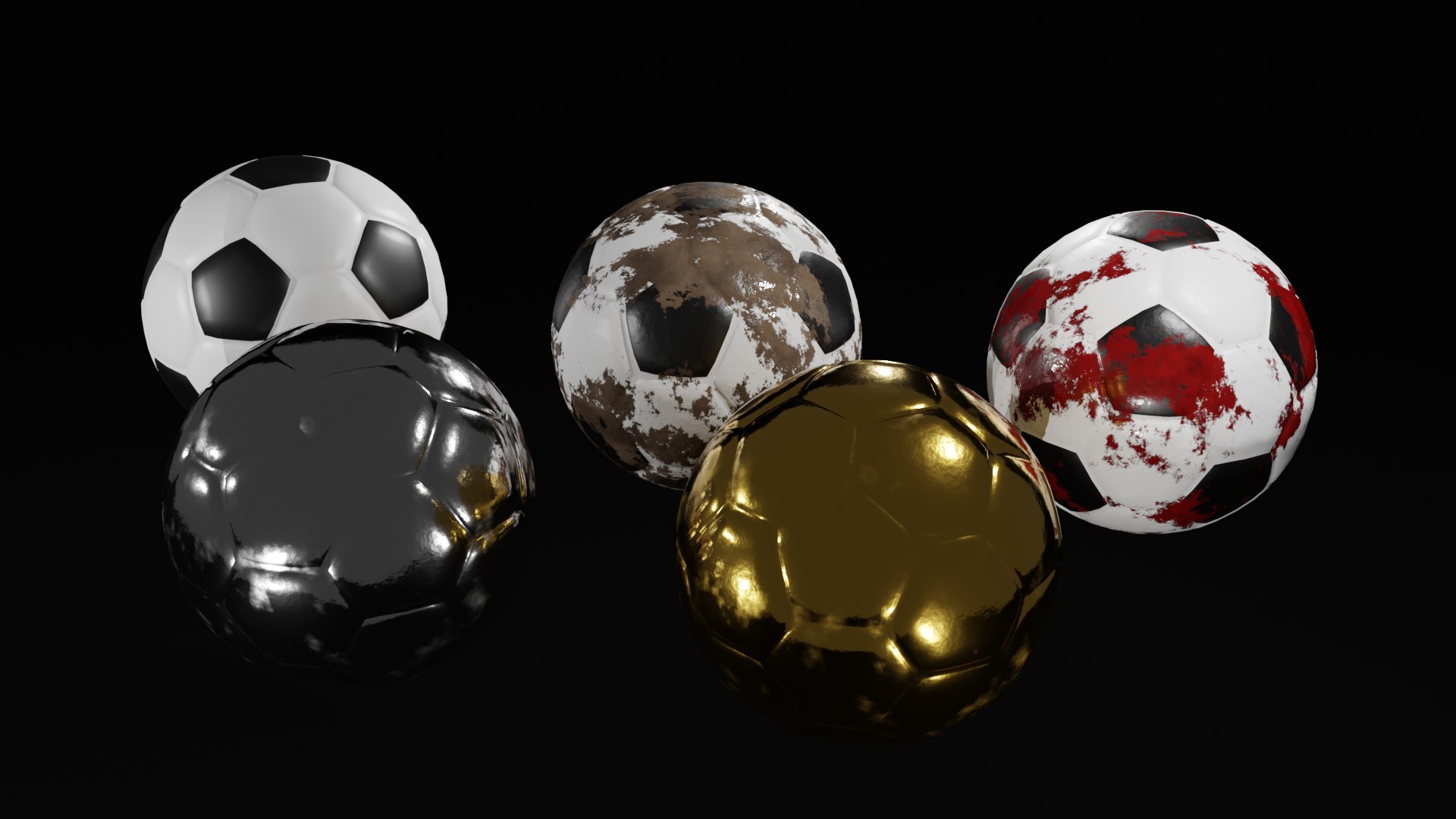 Soccer Balls Model - TurboSquid 2092628