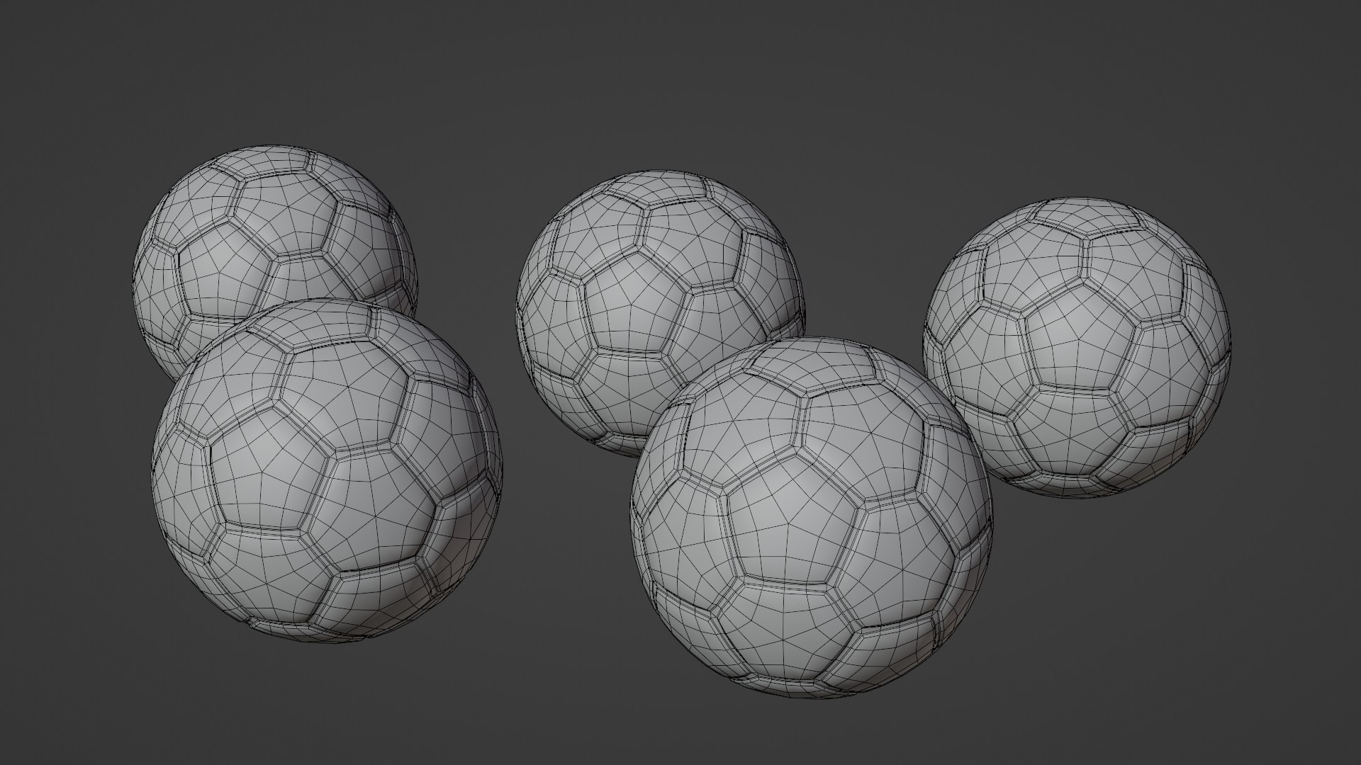 Soccer Balls Model - TurboSquid 2092628