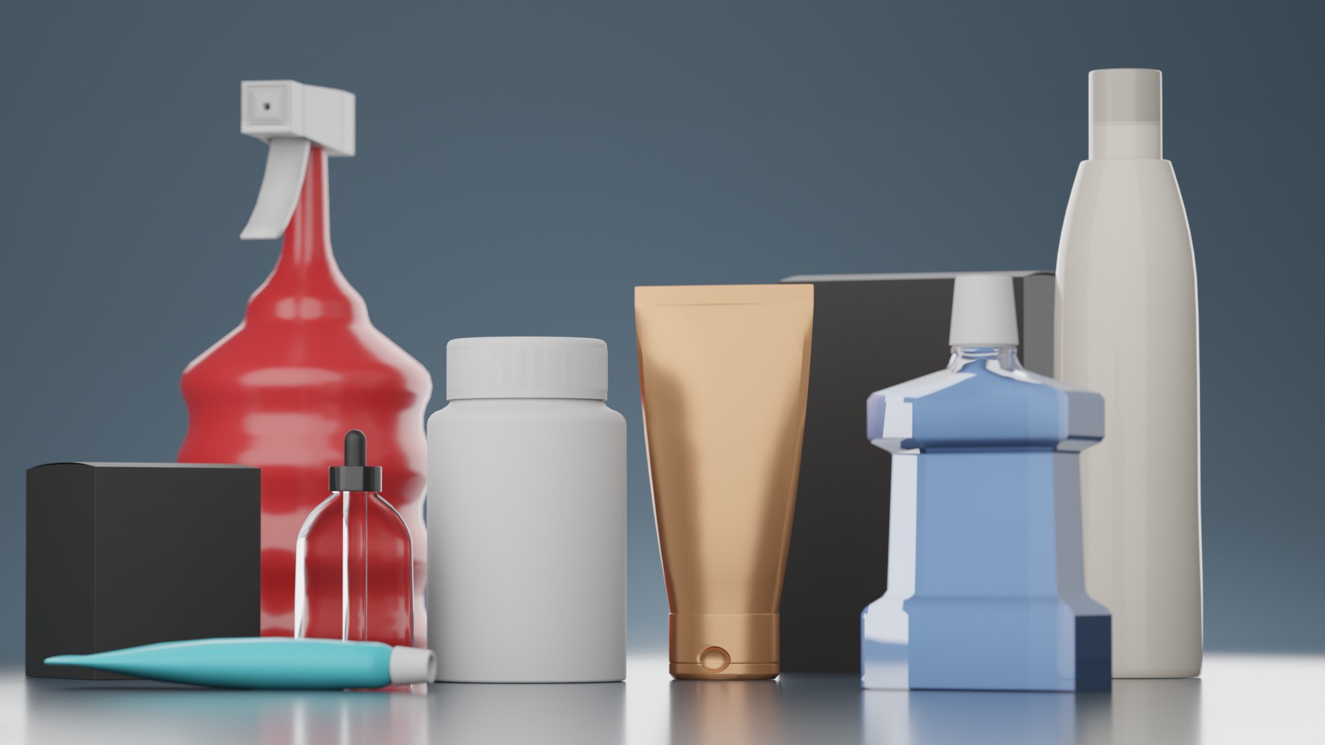 GENERIC PACKAGING 3D Model - TurboSquid 1815763