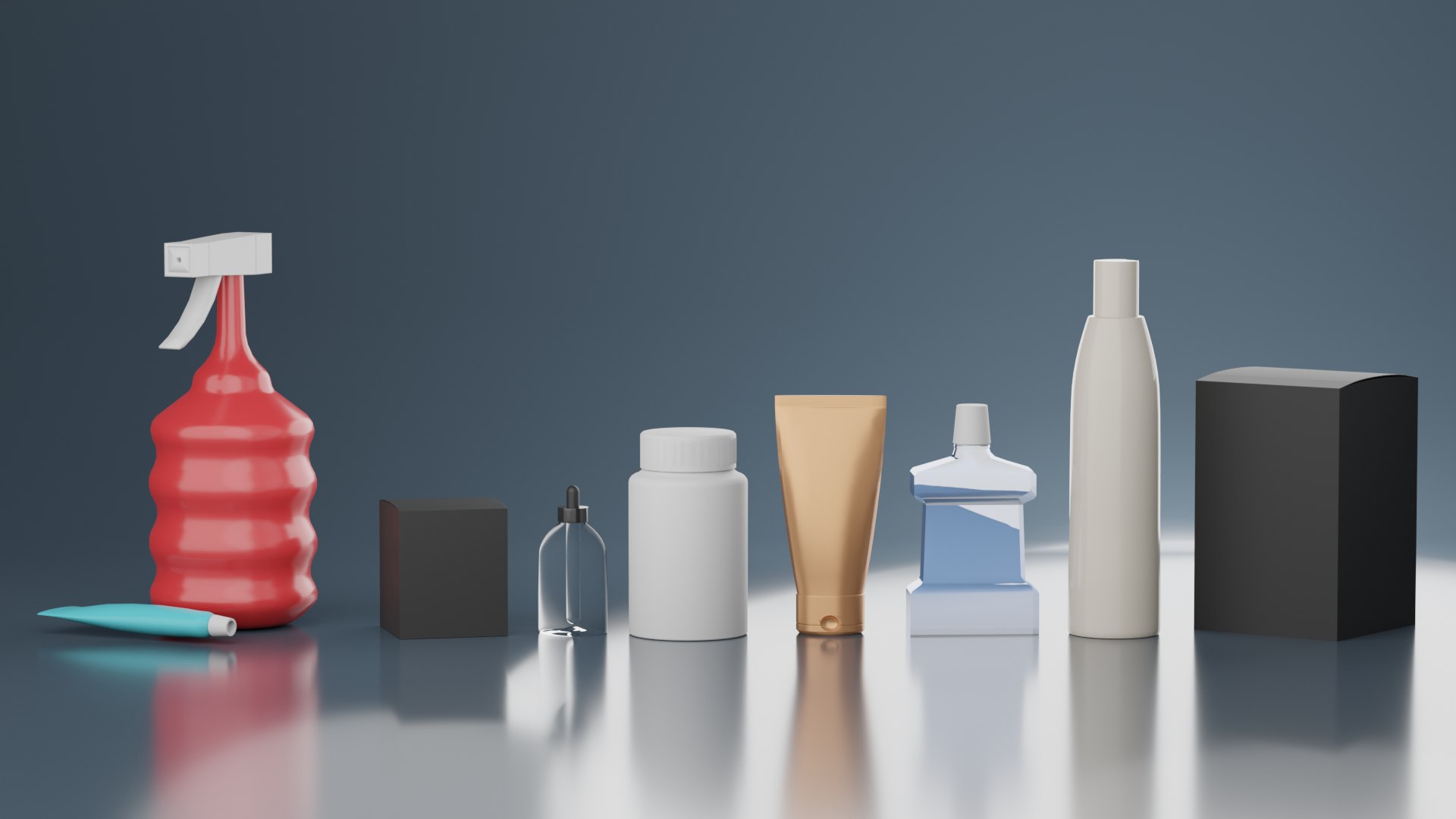 GENERIC PACKAGING 3D Model - TurboSquid 1815763