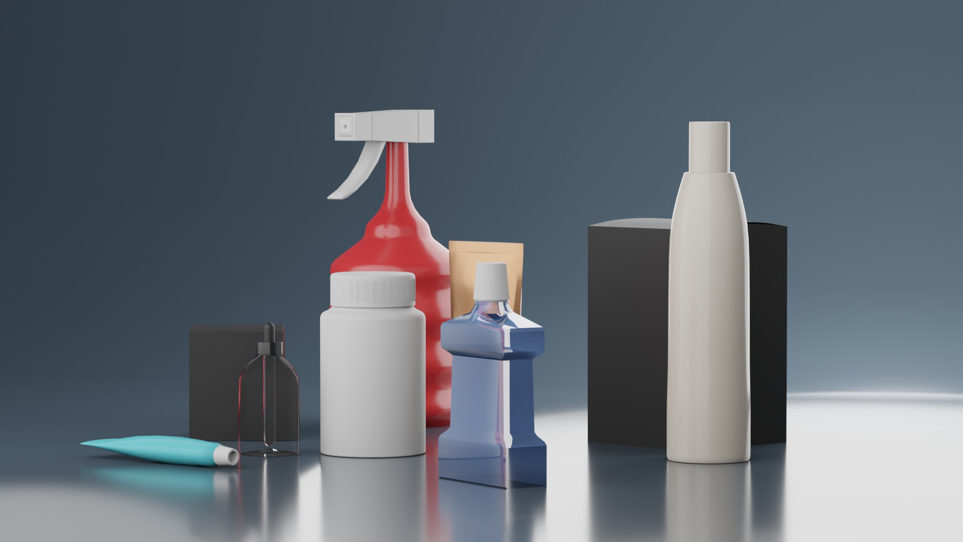 GENERIC PACKAGING 3D Model - TurboSquid 1815763