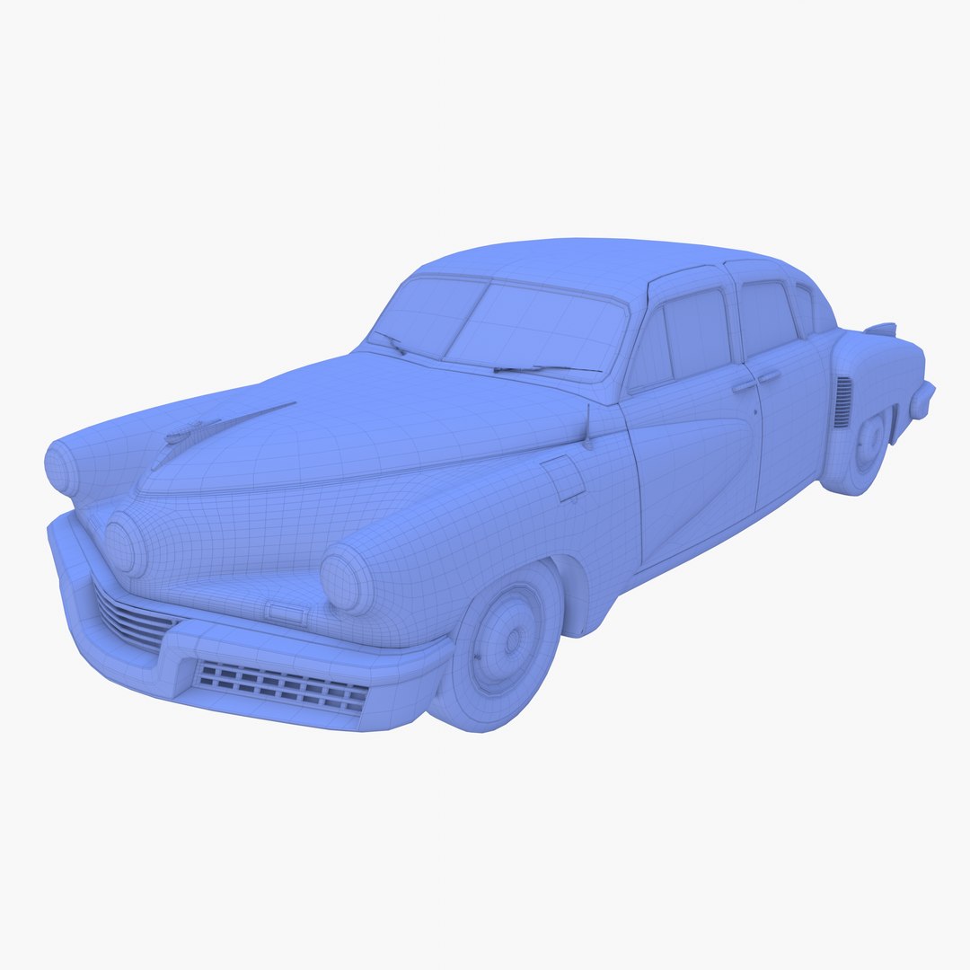 Tucker 48 3D Model - TurboSquid 1644621
