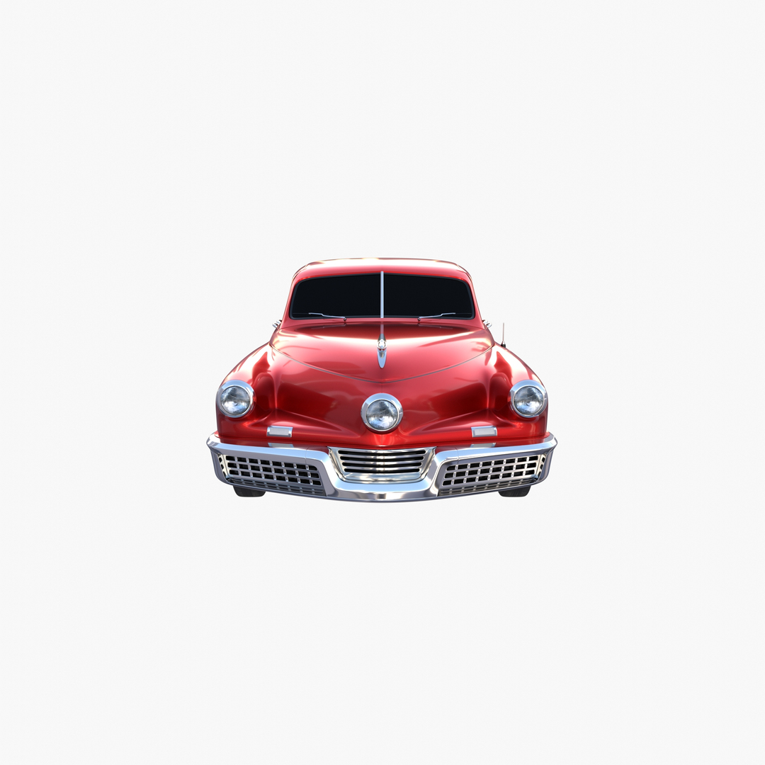 Tucker 48 3D Model - TurboSquid 1644621