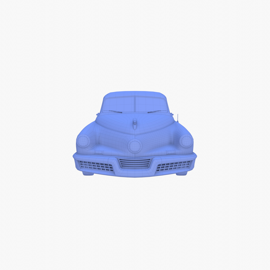 Tucker 48 3D Model - TurboSquid 1644621