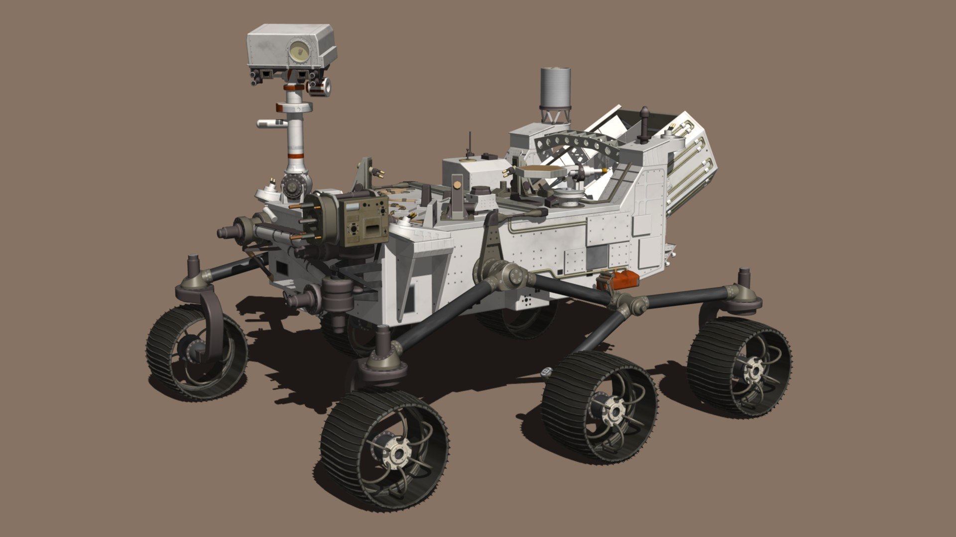 Mars rover 2020 3D - TurboSquid 1516387