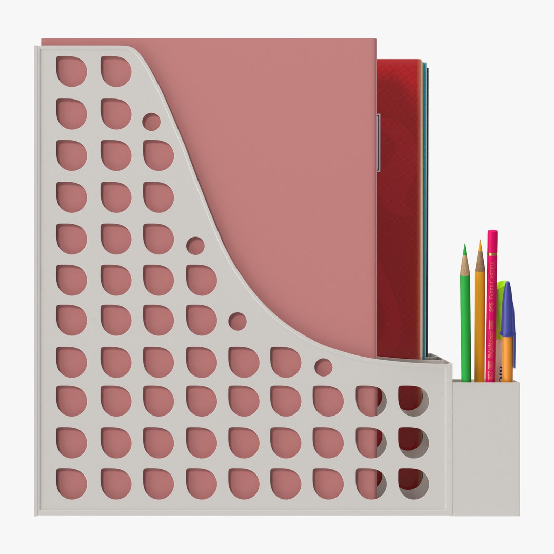 3D Document Organizer Model - TurboSquid 1618360