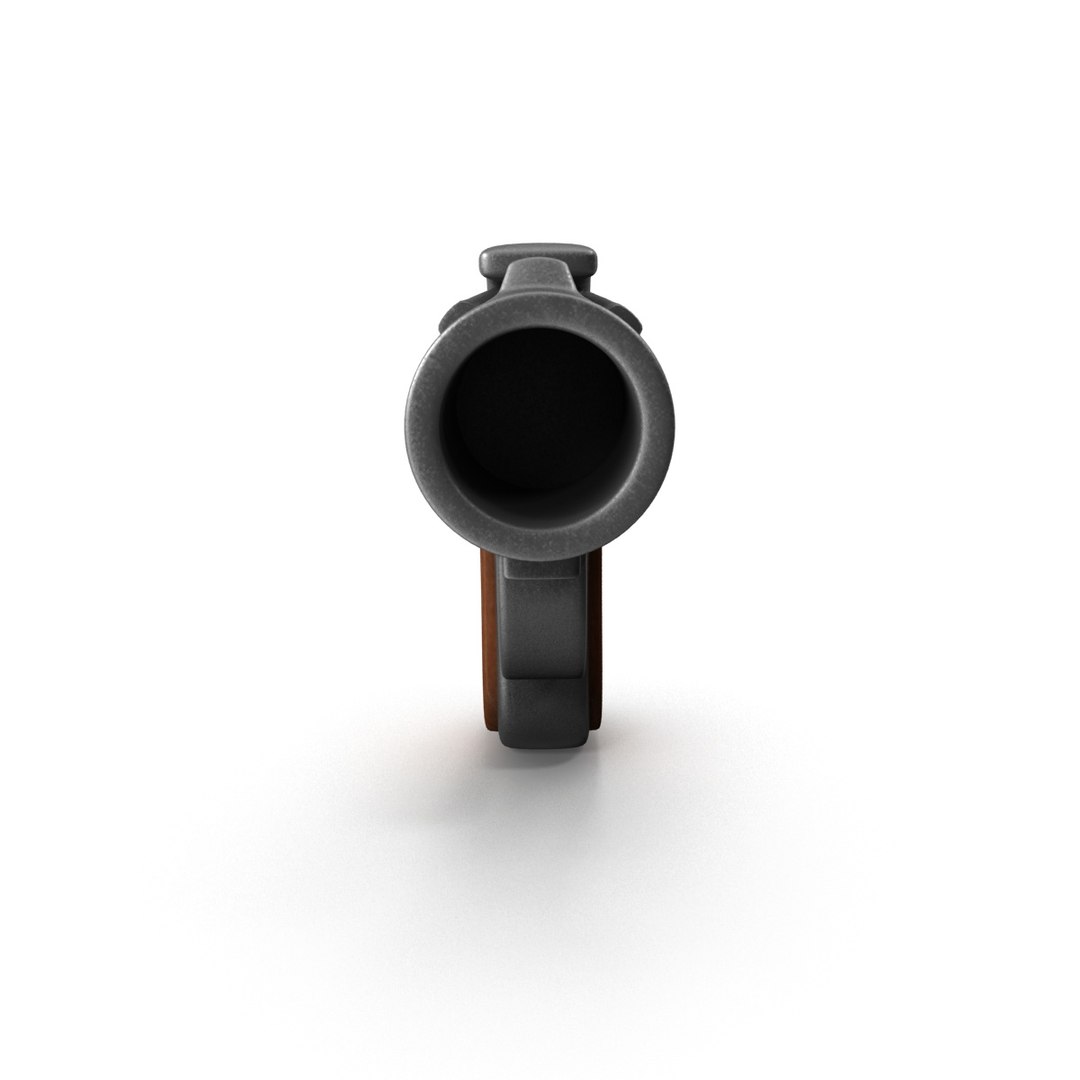 Cartoon Revolver 3D Model - TurboSquid 1522978