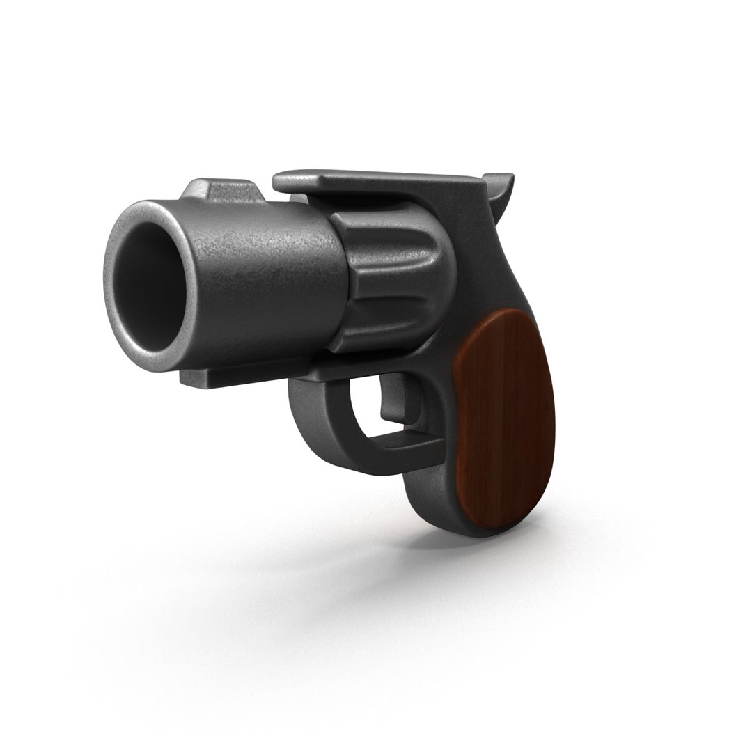 Cartoon Revolver 3D Model - TurboSquid 1522978