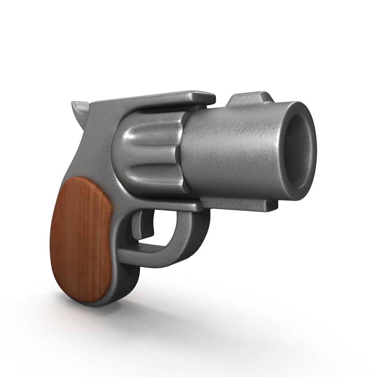 Cartoon revolver 3D model - TurboSquid 1522978