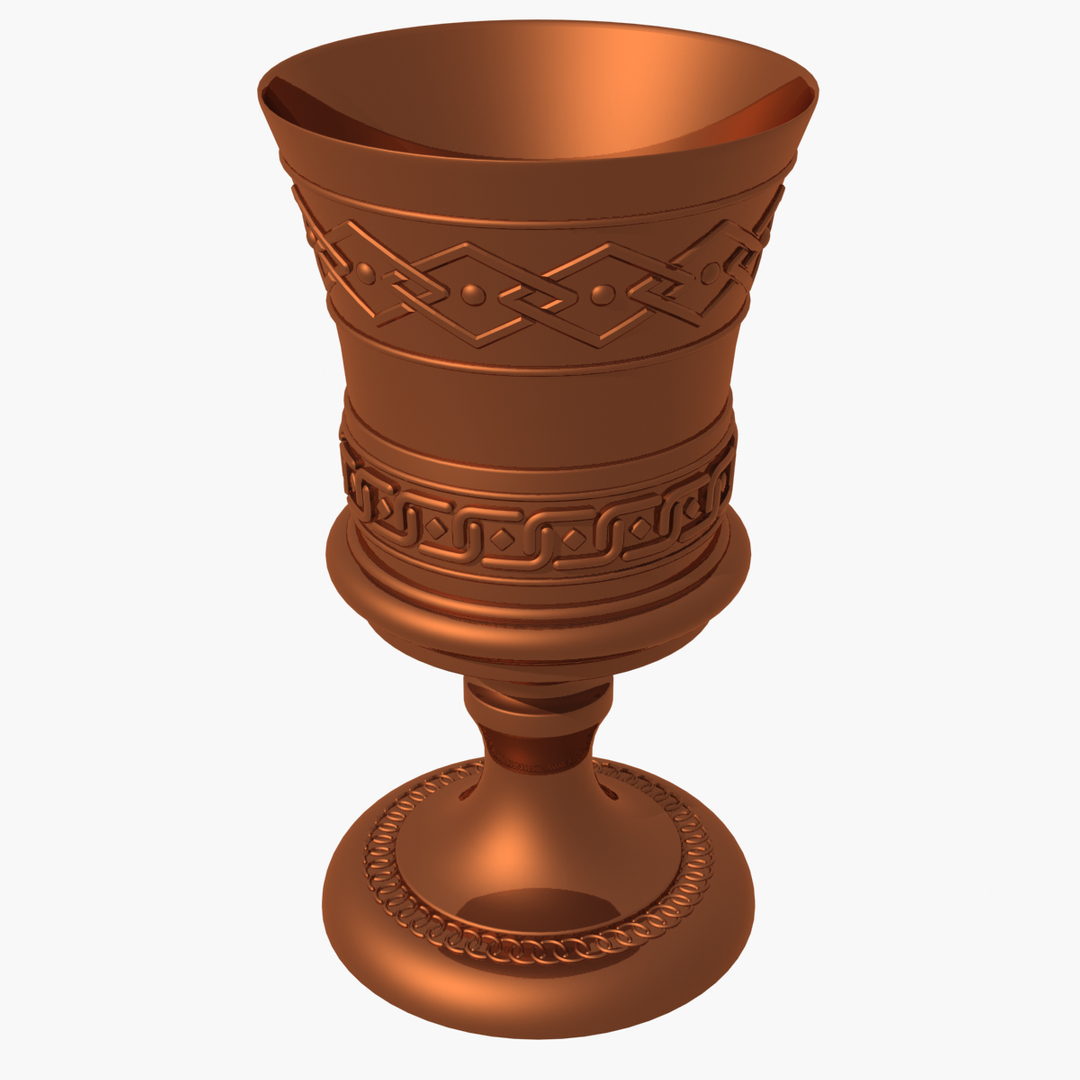 3D Bronze Goblet - TurboSquid 1195189