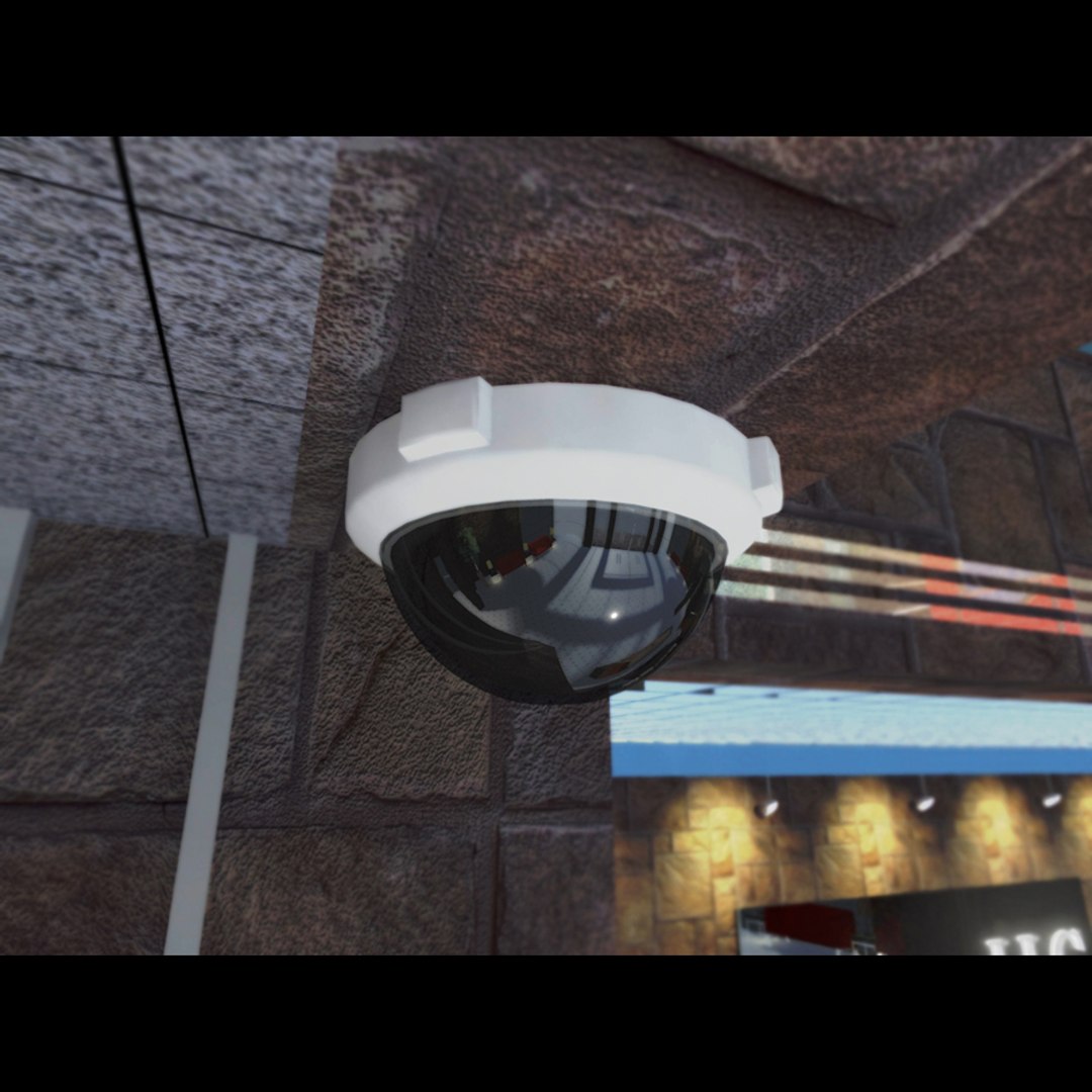 3d dome camera security