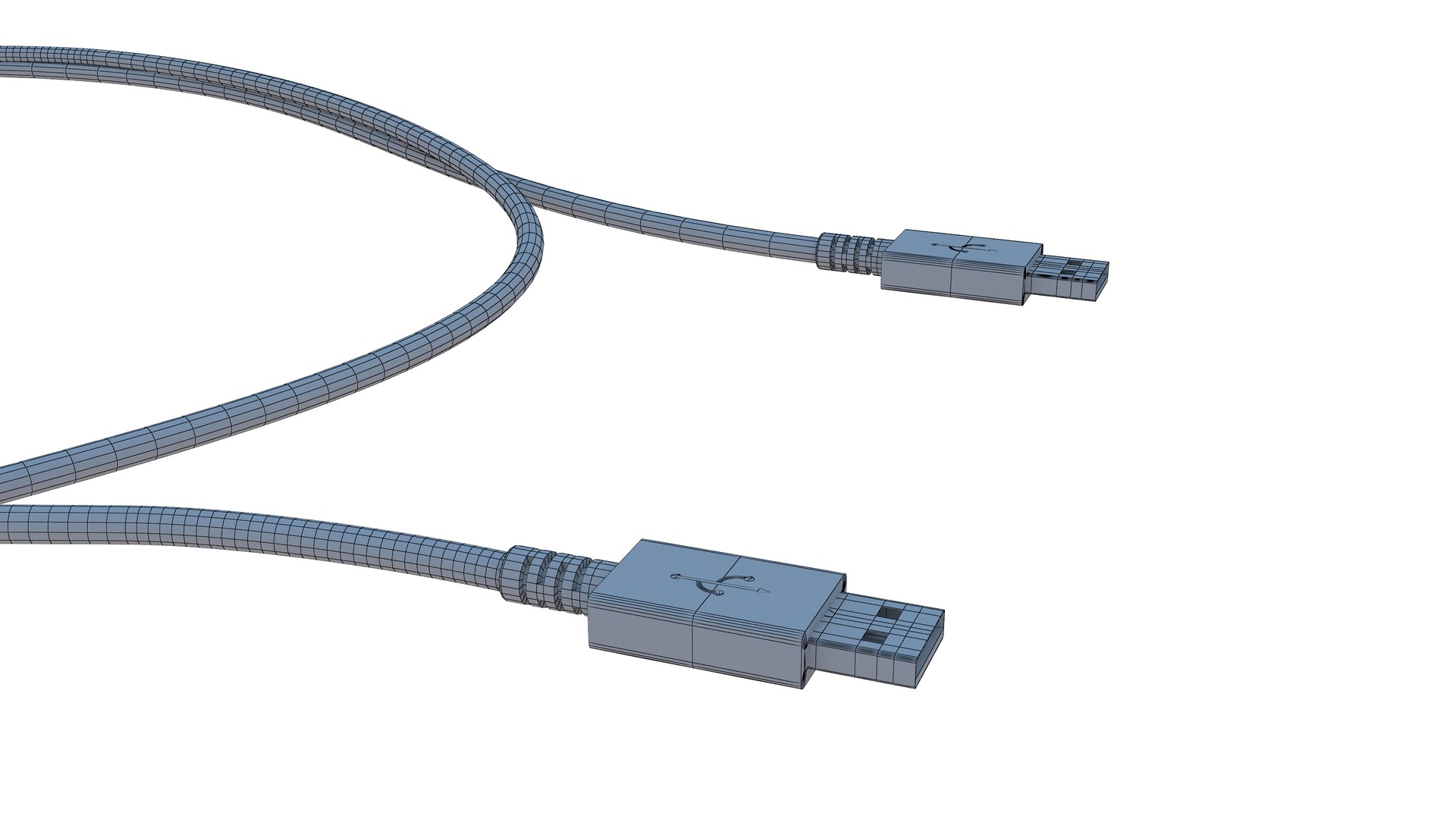 3D Usb Cable Model - TurboSquid 1599445