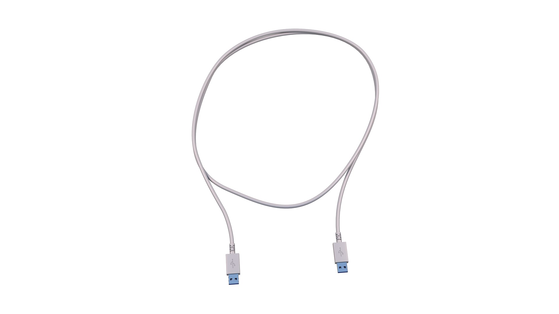 3D Usb Cable Model - TurboSquid 1599445