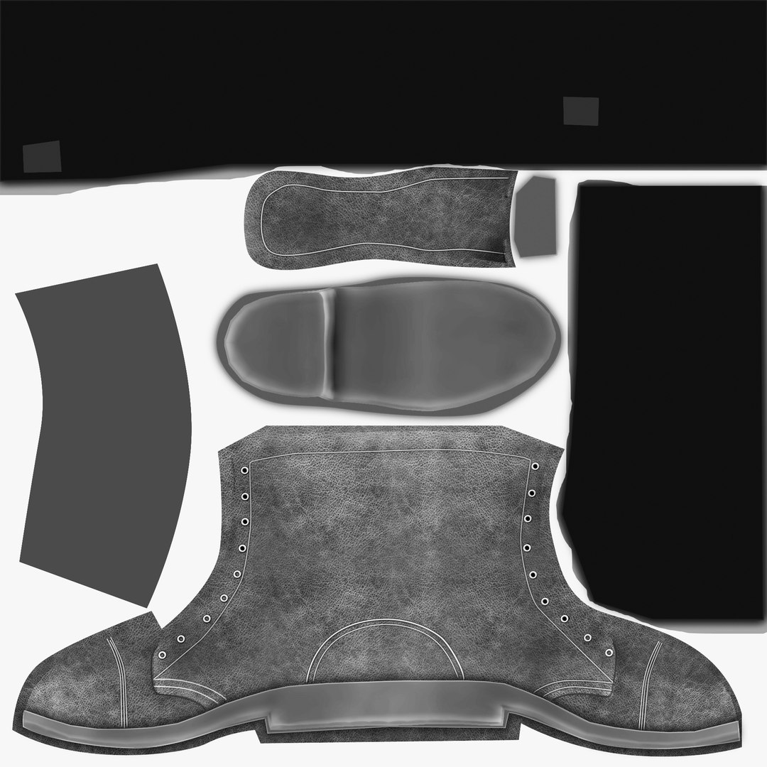 Teen Boots model - TurboSquid 1733971