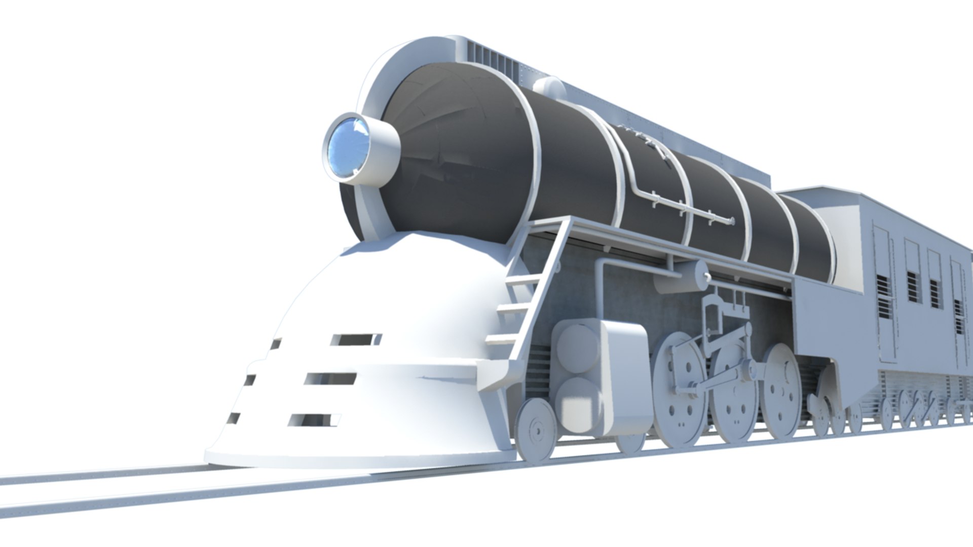 3d Train Model