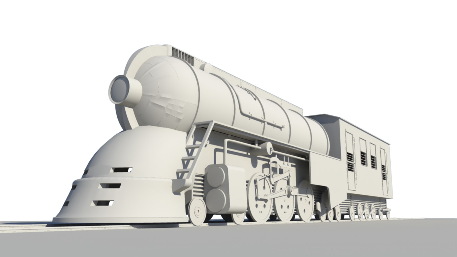 3d Train Model