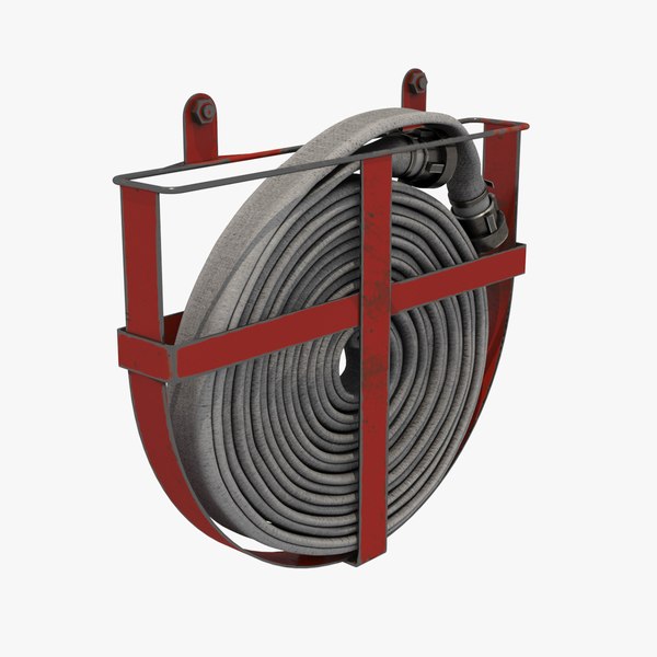 3d model firefighter hose nozzle