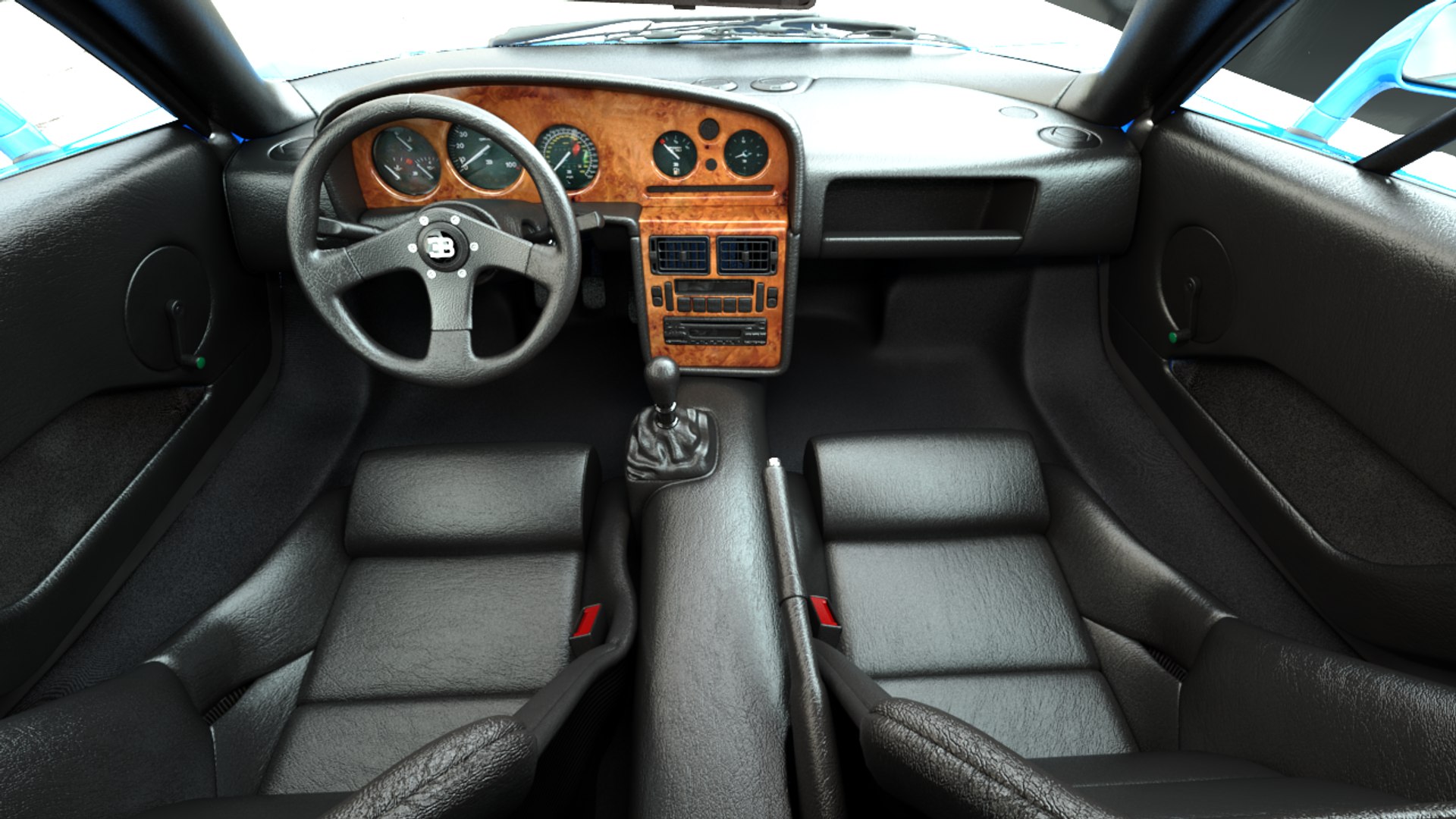 3d bugatti eb110 ss 1992 model