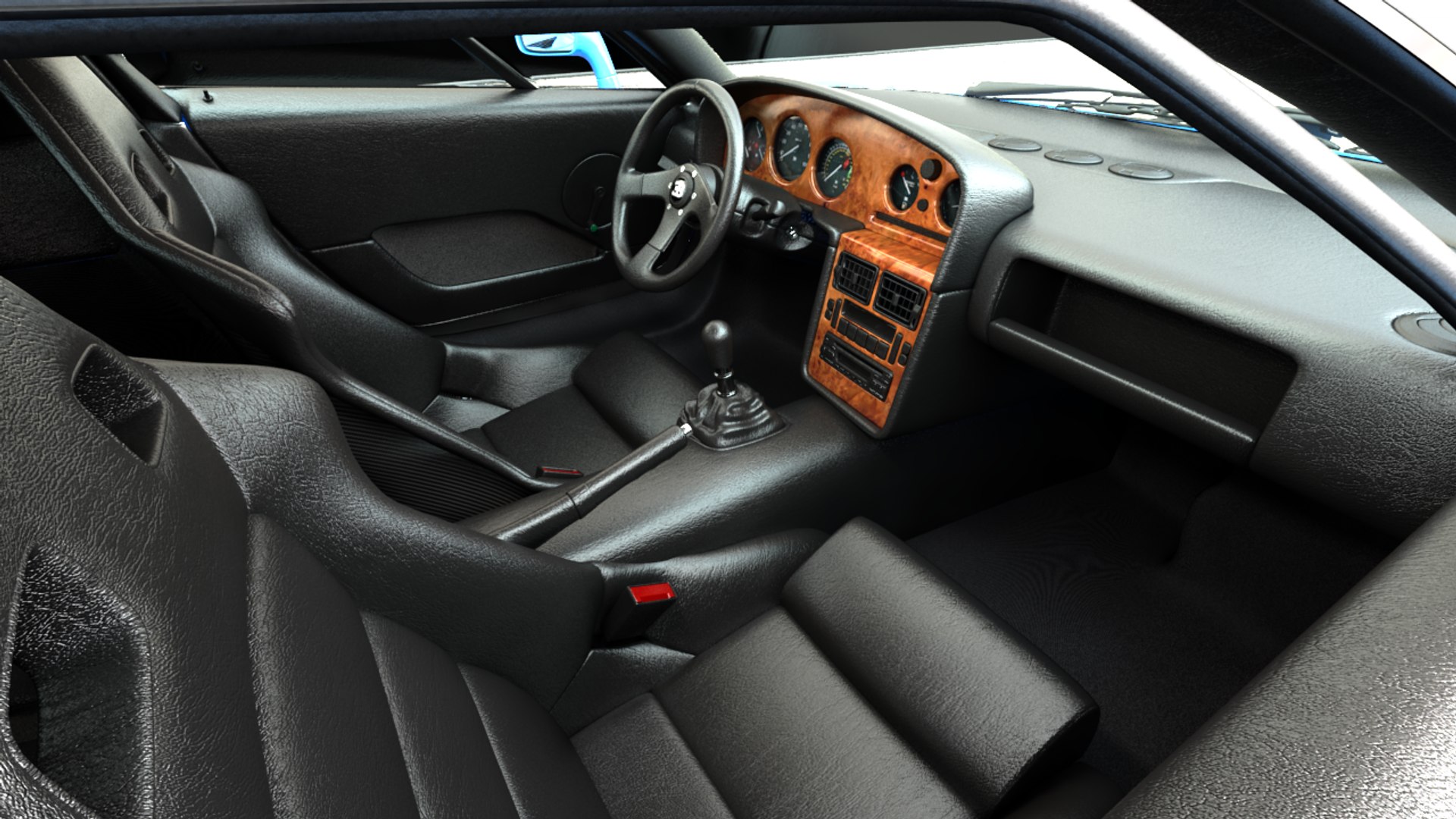 3d bugatti eb110 ss 1992 model