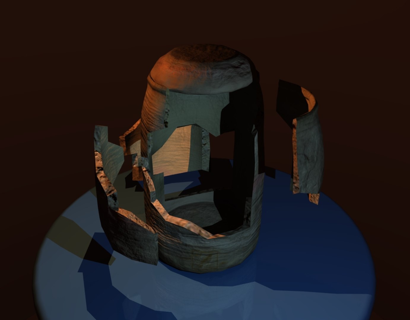 3d Model Breakable Clay Pot Games