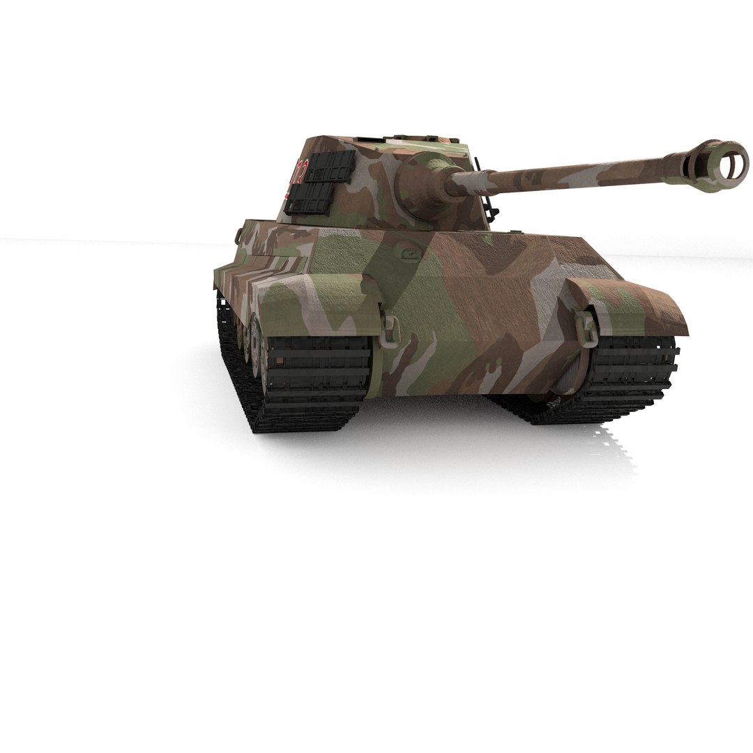3D Tiger 2 Tank Model - TurboSquid 1180258