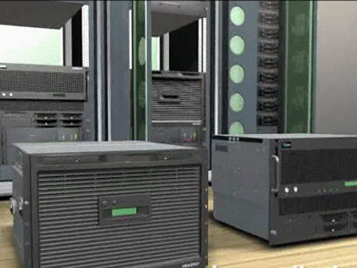 3d Model Server Computers