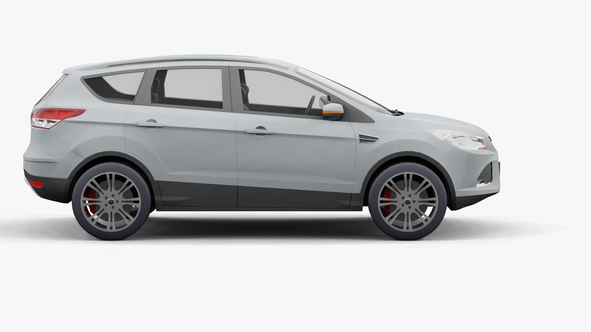 Ford Kuga 2014 Low Poly 3D - TurboSquid 1969949