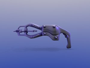Sci Fi Pistol 3D Models for Download | TurboSquid