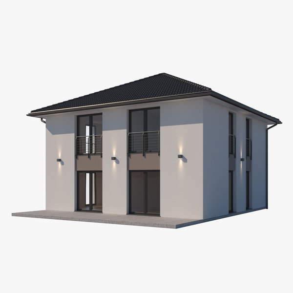 3D house building architecture model - TurboSquid 1652016