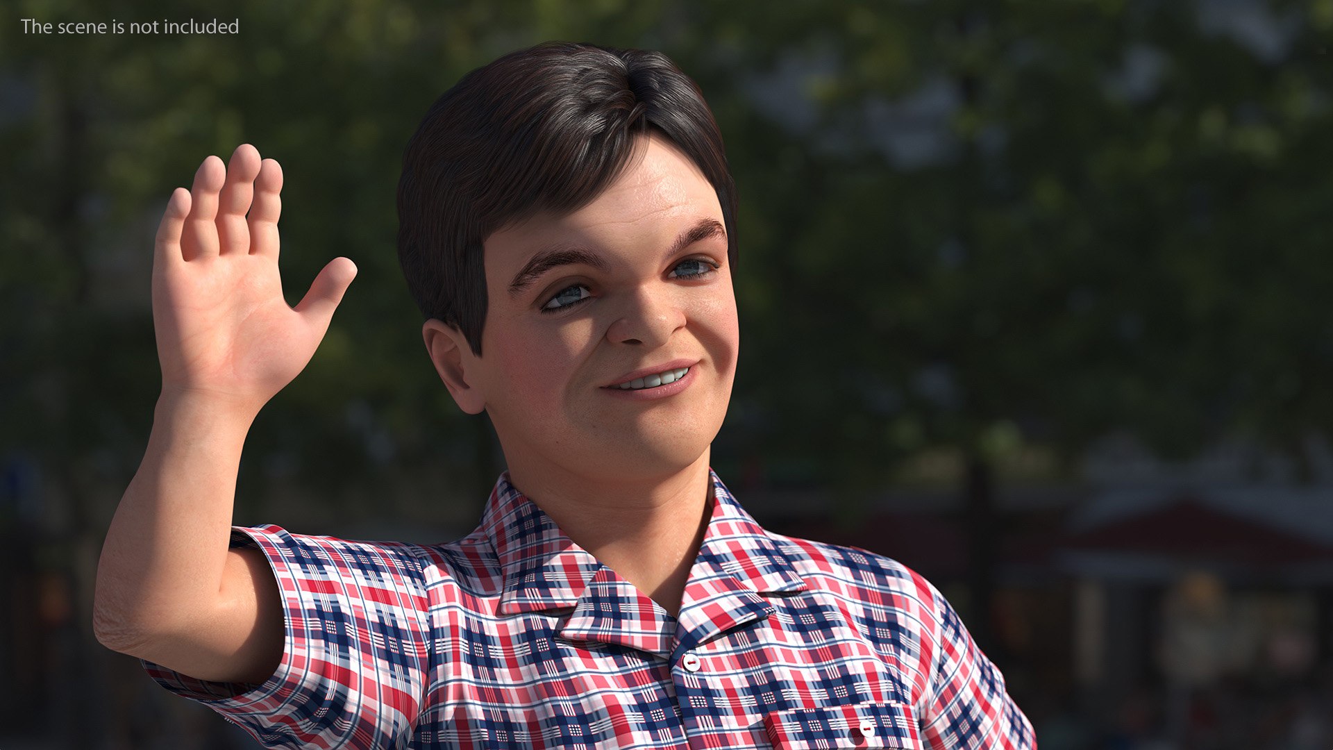 3D Walking Dwarf Man Everyday Style Model - TurboSquid 2214283