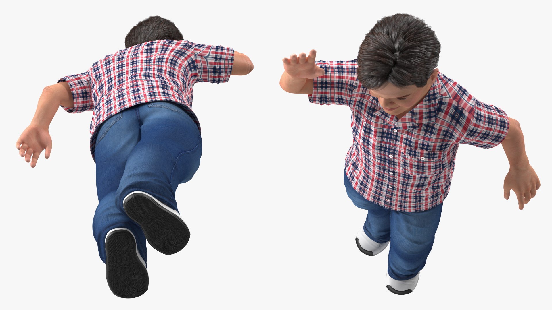 3D Walking Dwarf Man Everyday Style Model - TurboSquid 2214283