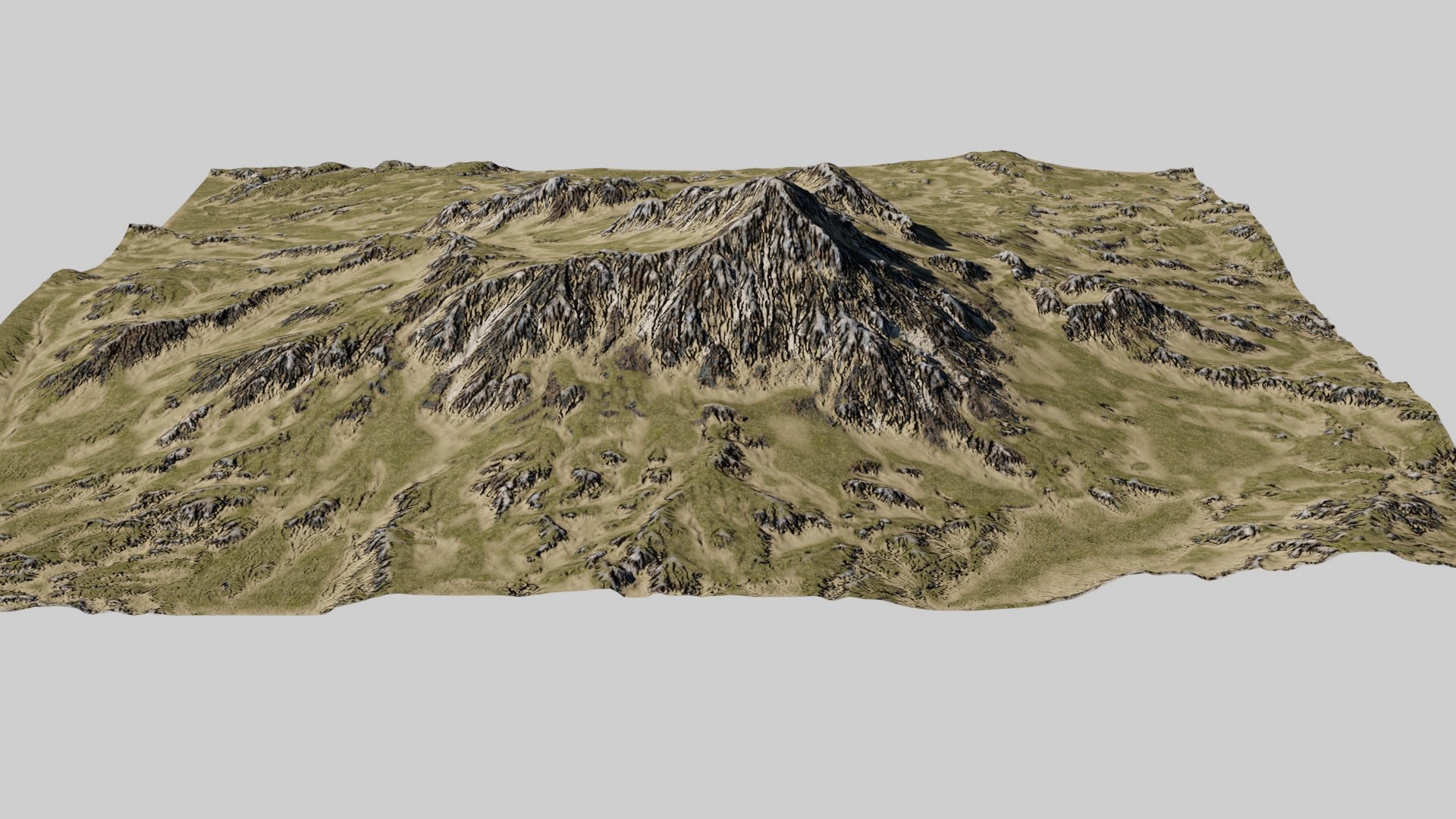 Mountain Ex02 3D Model - TurboSquid 2079526