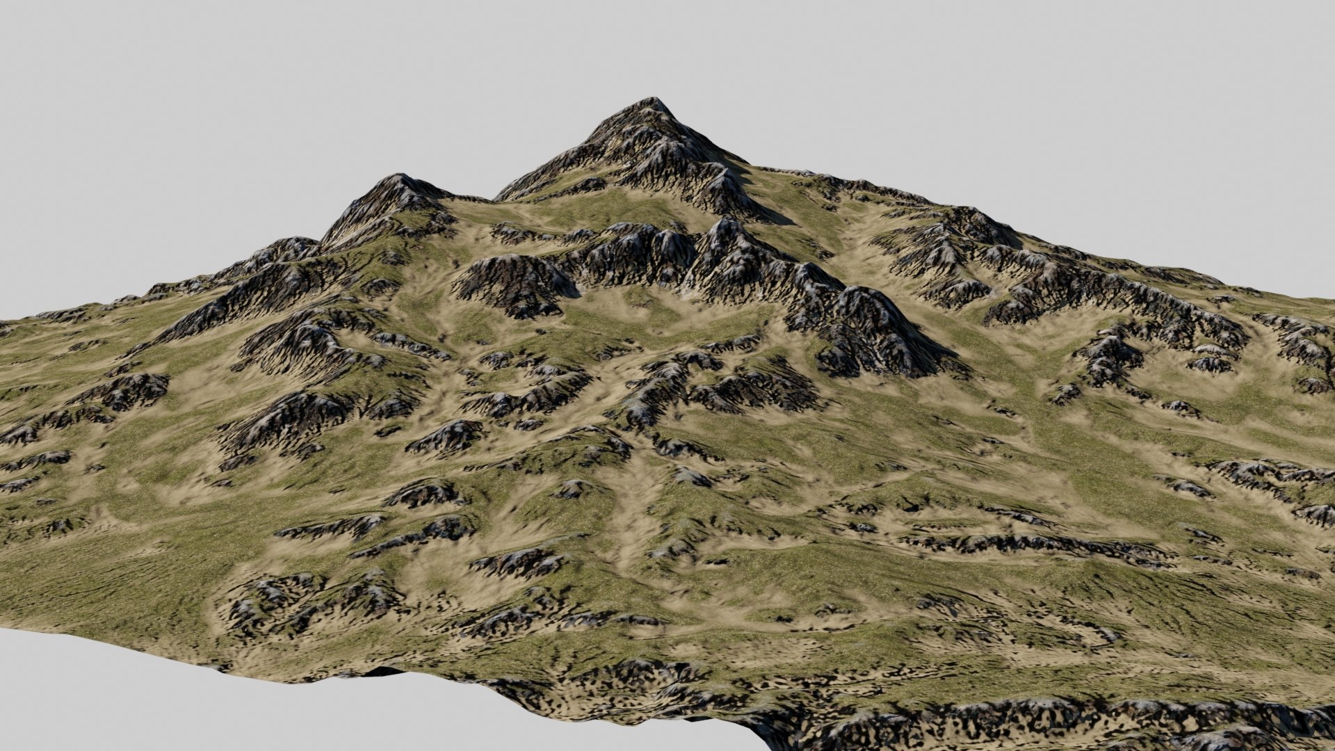 Mountain Ex02 3D Model - TurboSquid 2079526